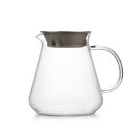 China 800ml Handmade Pour Over Coffee Pot Maker Manual Drip With Stainless Steel Lid for sale