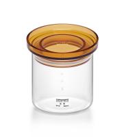 China High Borosilicate Glass 2 Gallon Glass Canister Bamboo Lid Dried Fruit Coffee Storage for sale