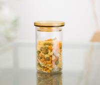 China Kitchen Glass Dry Food Storage Containers Food Canisters High Borosilicate Glass for sale