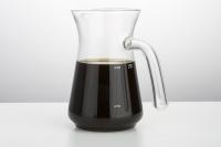 China 360ml Glass Pour Over Slow Hand Drip Coffee Equipment Pot Paperless Filter for sale