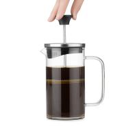 China Commercial Mouth Blown Hand Drip Coffee Kettle Pourover Coffee Maker Borosilicate Glass for sale