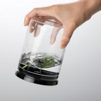 China Bulk Kitchen Essentials Square Airtight Glass Containers Storage Jars With Plastic Lid for sale
