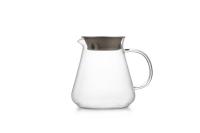 China Handmade Pour Over Drip Kettle Coffee Maker 800Ml With Stainless Steel Lid Heat Resistant for sale