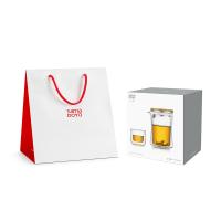 China New Design Travelling Infuser Teapot Clear Tea Share Cup and Pot Set With Tray for Outside for sale