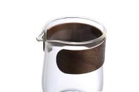 China 2024 Portable Wood Handle Tea Pot Set Modern Portable Teapot Cup Set Porcelain Infuser Teapot Set With Case for Travel for sale