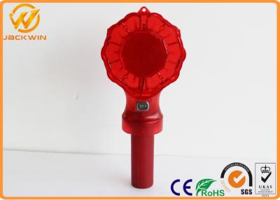 China Water Proof Traffic Warning Lights Battery Barricade Lamp With 10 pcs Brightness LED for sale