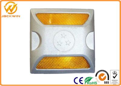 China Safety LED Aluminum Catseye Road Stud Double / Single Sided Reflective Available for sale