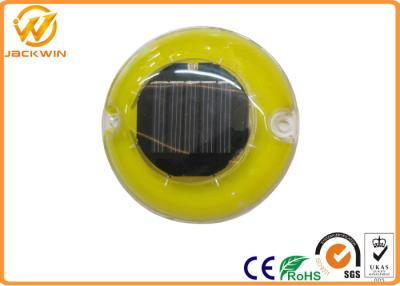 China LED Plastic Reflective Cat Eyes Solar Reflective Road Studs 360 Degree Flashing Embedded for sale