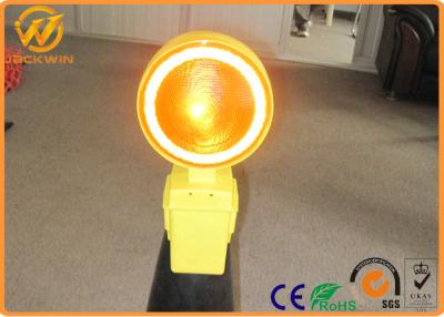China Construction Site Battery Operated LED Blinking Warning Light for Traffic Cone for sale