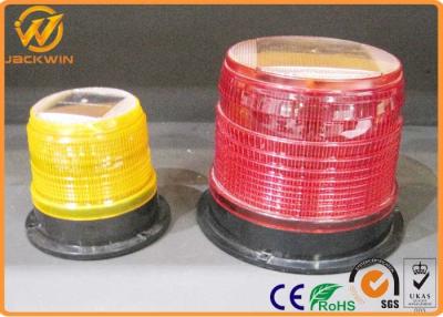 China Solar Lumastrobe Traffic Warning Lights Magnetic and Screw Mounted Flashing and Steady On for sale