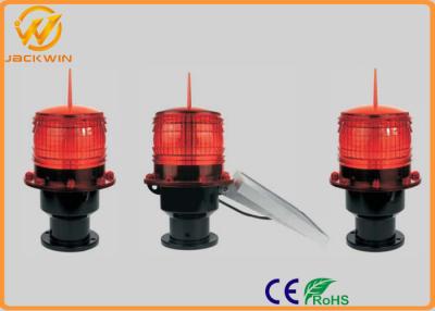China Solar Powered led strobe warning lights for Marine / Airport / Telecommunication Tower for sale