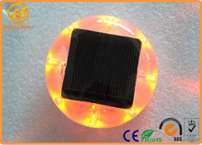 China Solar Reflective Road Studs Cat Eyes with 1500mAh Li - on Battery , Anti - UV PC Material for sale