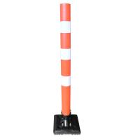 China JACKWIN Flexible Traffic Warning Delineator Post with rubber base 86 cm (height can be customized) for sale
