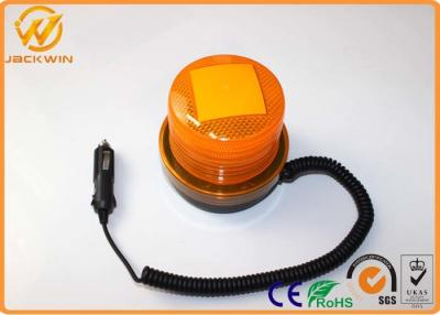 China Amber Explosion Flashing LED Magnetic Beacon Lights DC12V / 24V for sale