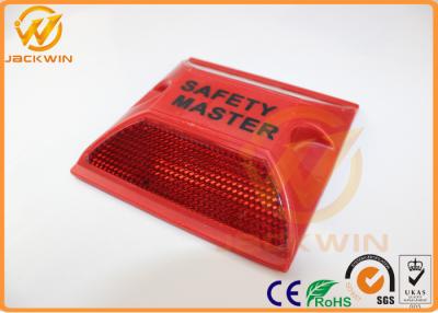 China Fluorescent Powder Square Double Side Cat Eyes Road Reflectors Roadside Paverment Marker for sale