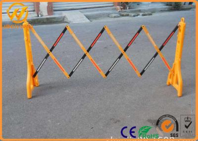 China HDPE Blowing Processing Platic Expandable Safety Barrier Roadside Crowd Control for sale