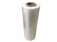 China Clear Transparent Machine Grade LLDPE Stretch Film 450mm Width 23 Micron for sale