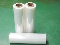 China Clear Hand Plastic Stretchable Polyethylene Laminating Pallet Stretch Film In Roll 40cm for sale
