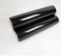 China Pe Packing Plastic Shrink Opaque Coloured Black Pallet Film Wrap Roll for sale