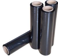 China Furniture Moving Plastic Hand Grade Colored Black Pallet Stretch Shrink Wrap film for sale