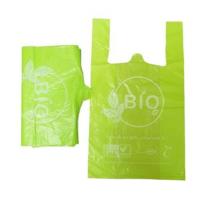 China Corn Starch Die Cut Shopping Clear HDPE Ldpe Poly Bags for sale