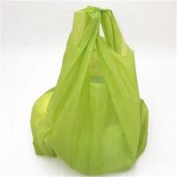 China Bio Waste Garbage Plastic Packaging Compostable Grocery Bags With Logo for sale