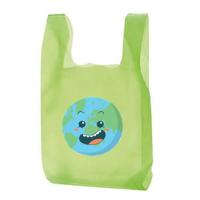 China T Shirt Eco Friendly Shopping 100% Biodegradable Compostable Grocery Bags for sale