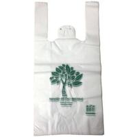China Bio Waste Garbage Plastic Packaging Compostable Grocery Bags With Logo for sale