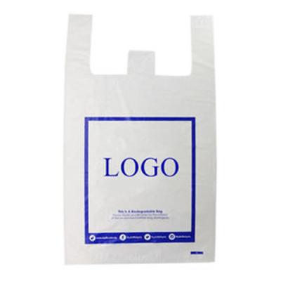 China Hdpe Ldpe Carrying Soft Loop Plastic Handle Eco Friendly Biodegradable Bags for sale