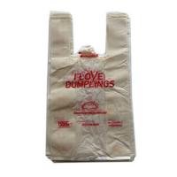 China Environment Friendly Reusable Plastic HDPE Poly Bags High Density Polyethylene Bags for sale