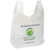 China 30 micron Custom Printed Polythene HDPE Plastic Bags For Grocery Shopping for sale