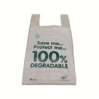China Die Cut Patch Handle Biodegradable High Density Polyethylene Plastic Bags HDPE Polybag for sale