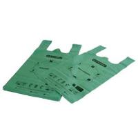 China grocery Compost Cornstarch Pla Carry Bags for sale
