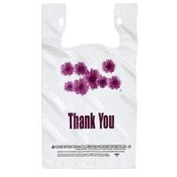 China Custom Packaging T Shirt Shopping Transparent Compostable Grocery Bags for sale