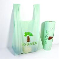 China Cornstarch Small Compostable Shopping Biodegradable Plastic Sleeves For Cards for sale