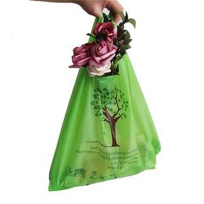 China Die Cut Patch Handle Biodegradable High Density Polyethylene Plastic Bags HDPE Polybag for sale