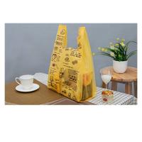 China Corn Starch Die Cut Shopping Clear HDPE Ldpe Poly Bags for sale
