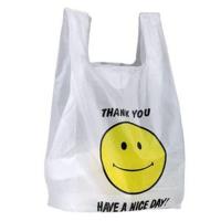 China 8cm Colorful Shopping Compostable Pla Vest Plastic Bags With Logos for sale
