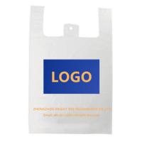 China 0.51 Mil Unprinted Food Small Clear Retail Plastic Biodegradable Grocery Bags for sale