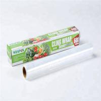 China Extra Wide Freshness Protection Package Pe Polyethylene Stretch Cling Film Roll for sale