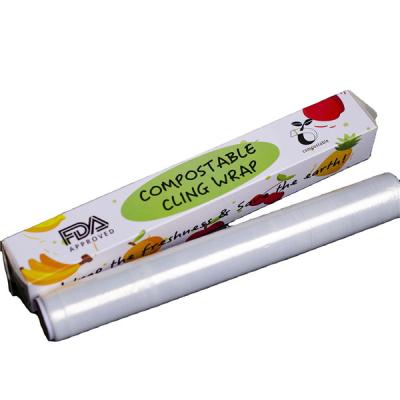 China Large Heatproof Transparent Fresh Fruit Grape Plastic Stretch Cling Film for sale
