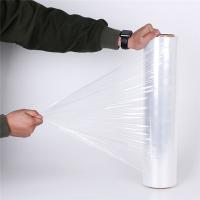 China PE Plastic Freezer Vegetable Cooking 300mm Cling Film Wrap Roll For Food for sale