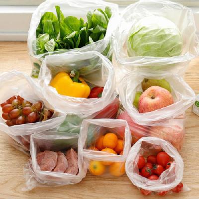 China PE Freshness Fruits Clear extra large Freezer Plastic Bags for meat On Roll safety for sale