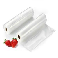 China Transparent Shopping Plastic HDPE Flat Bottom Freezer Bags Roll For Supermarket for sale