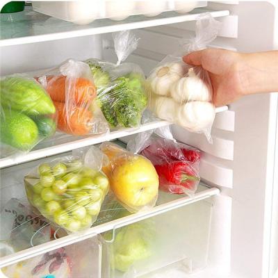 China Vegetable Fruit Plant Based PLA Flat Bottom Freezer Plastic Bags In Roll for sale