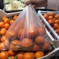 China Clear Flat Hdpe Produce Bags On Roll For Packing Rice Vegetable Fruit for sale