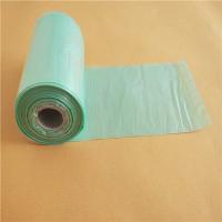 China 9mic Food Grade Disposable Biodegradable Plastic Bag Roll for sale