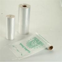 China 5 Mil Fresh Keeping Large Fruit Torn Thin Pe Supermarket Plastic Bags Roll for sale
