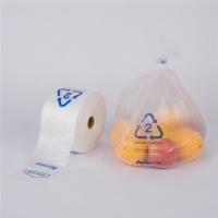 China 100% Compostable Gusset Corn Starch Carry Supermarket Plastic Bags Roll for sale