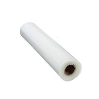 China HDPE LDPE White Flat Top Supermarket Plastic Bags Roll For Vegetables Rice Fruit for sale